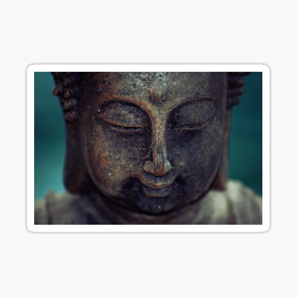 "Buddha face" Sticker for Sale by KedlayaArts | Redbubble