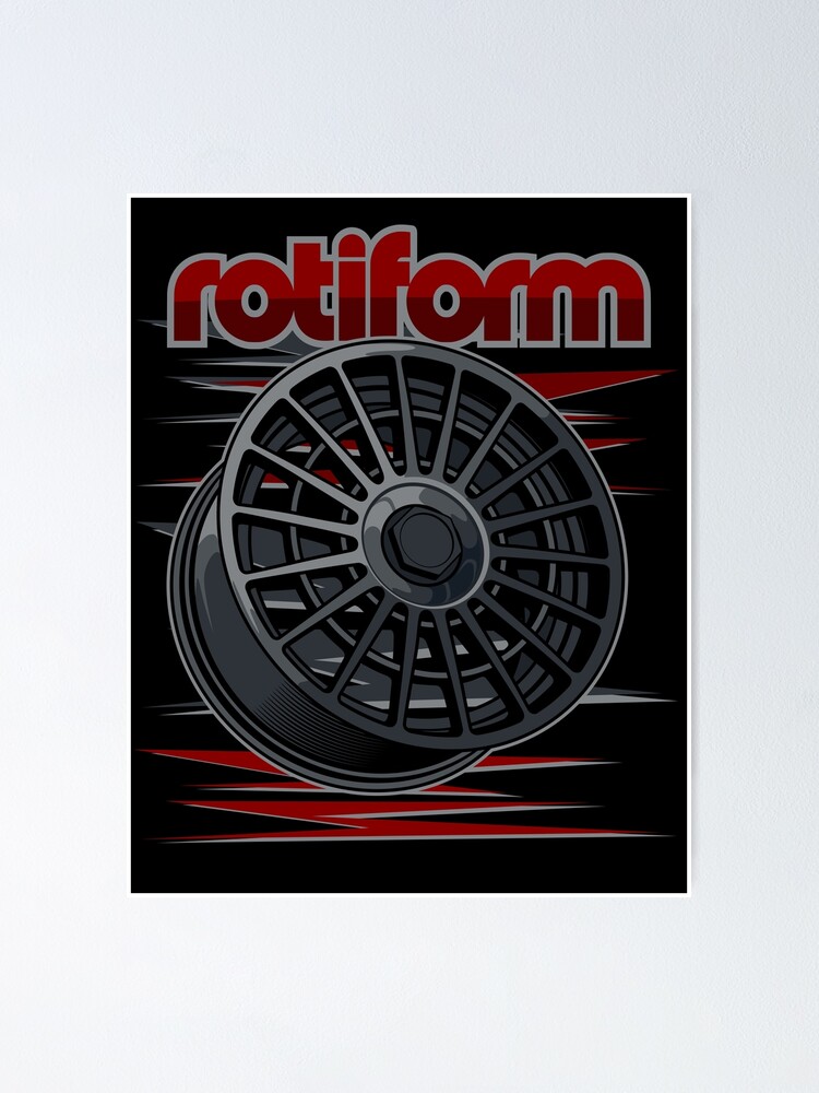 Póster «Rotiform Las-R» de idrdesign | Redbubble