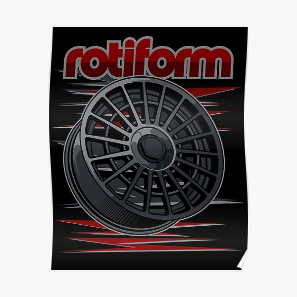 "Rotiform Las-R" Poster by idrdesign | Redbubble