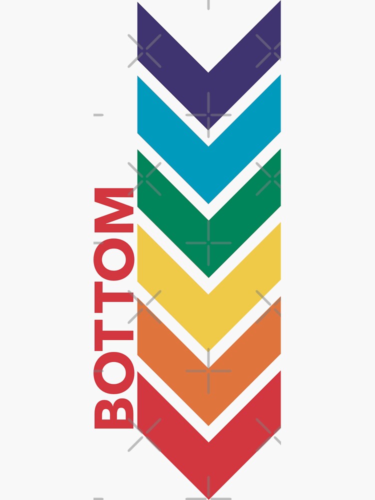 "Bottom Man" Sticker for Sale by ForeverAgain | Redbubble