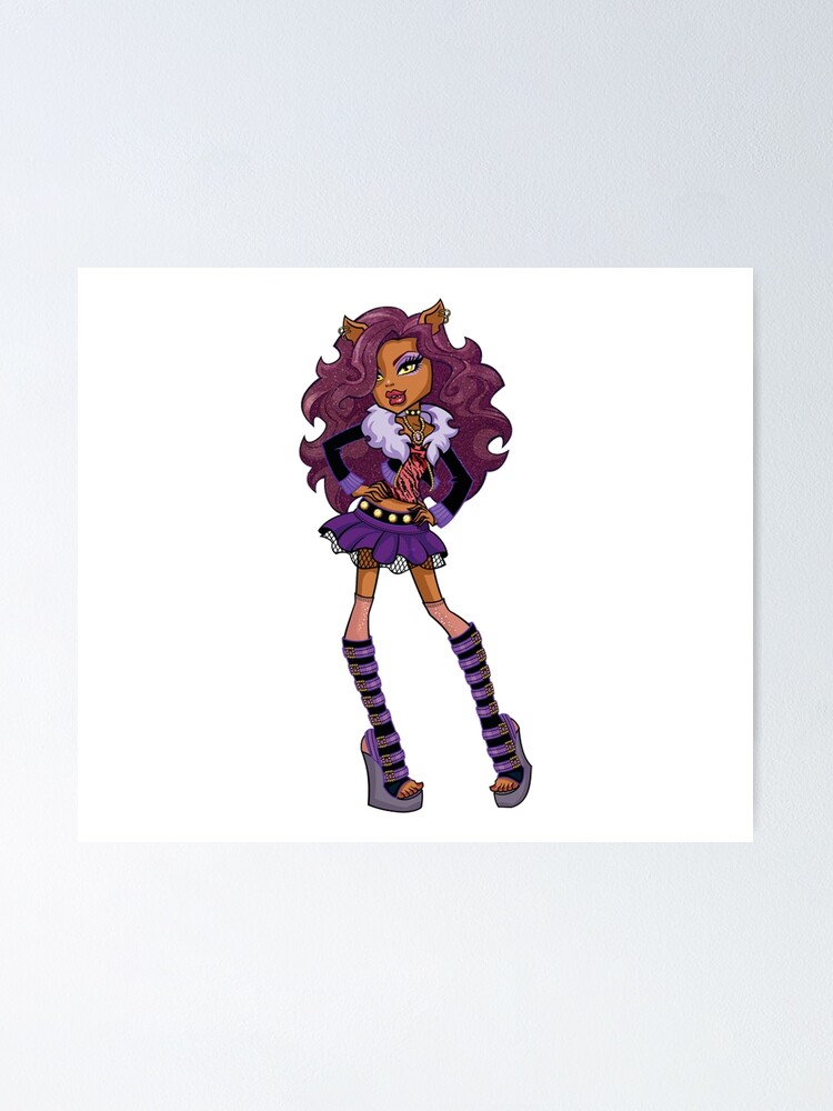"Monster High claudia" Poster for Sale by -minvtiiae- | Redbubble
