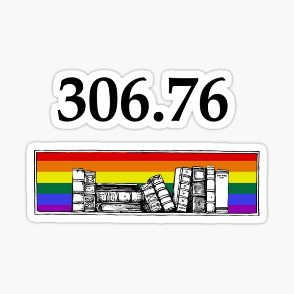 "The LGBTQ Dewey Decimal Call Number" Sticker for Sale by a-gooding ...