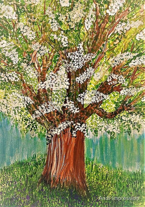 "Peace tree" by Andi-Impression | Redbubble
