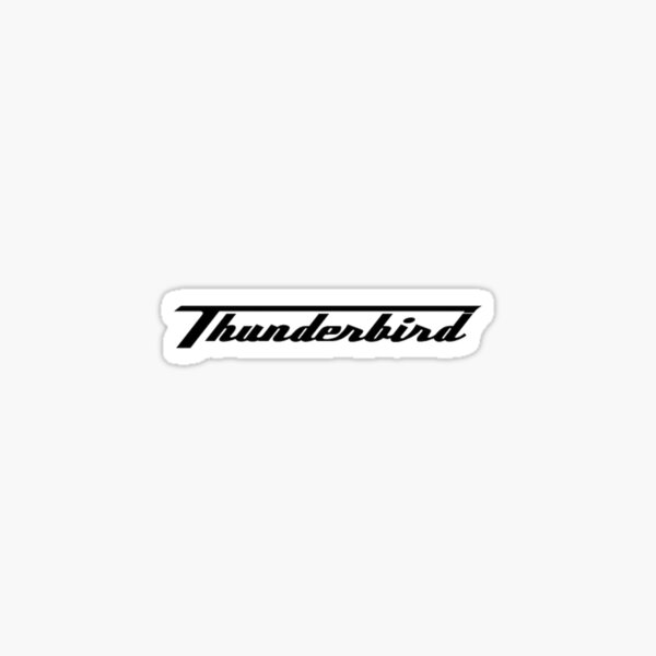 Ford Thunderbird Stickers | Redbubble