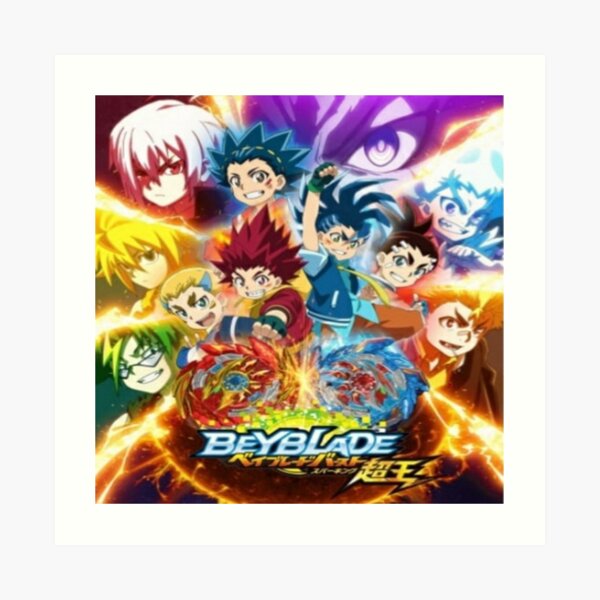 "BEYBLADE" Art Print by Universal100 | Redbubble