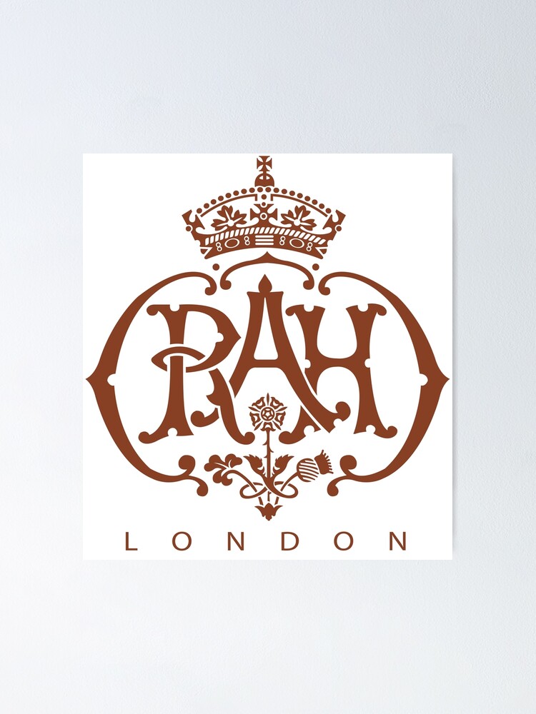 "Royal Albert Hall Crest" Poster for Sale by ArtofDissent | Redbubble