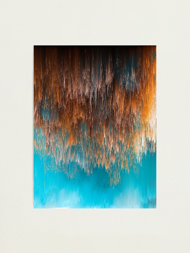 "Coral Reef - Digital Pixel Art" Photographic Print by kokila5423 ...