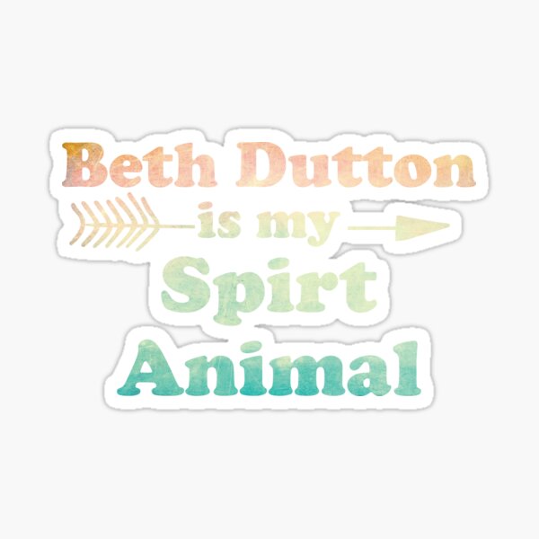 Sticker: Beth Dutton Meme | Redbubble