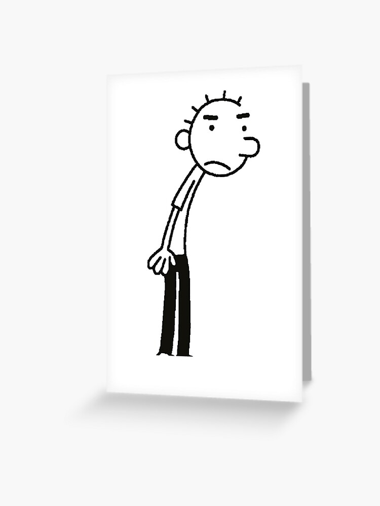 Grußkarte for Sale mit "Rodrick Heffley" von Nephilim101 | Redbubble