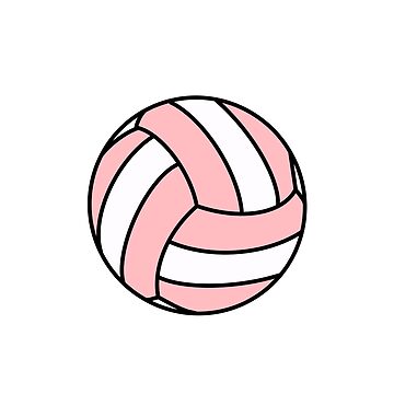 "Aesthetic Pink Volleyball" Poster for Sale by CaitlinCerys | Redbubble
