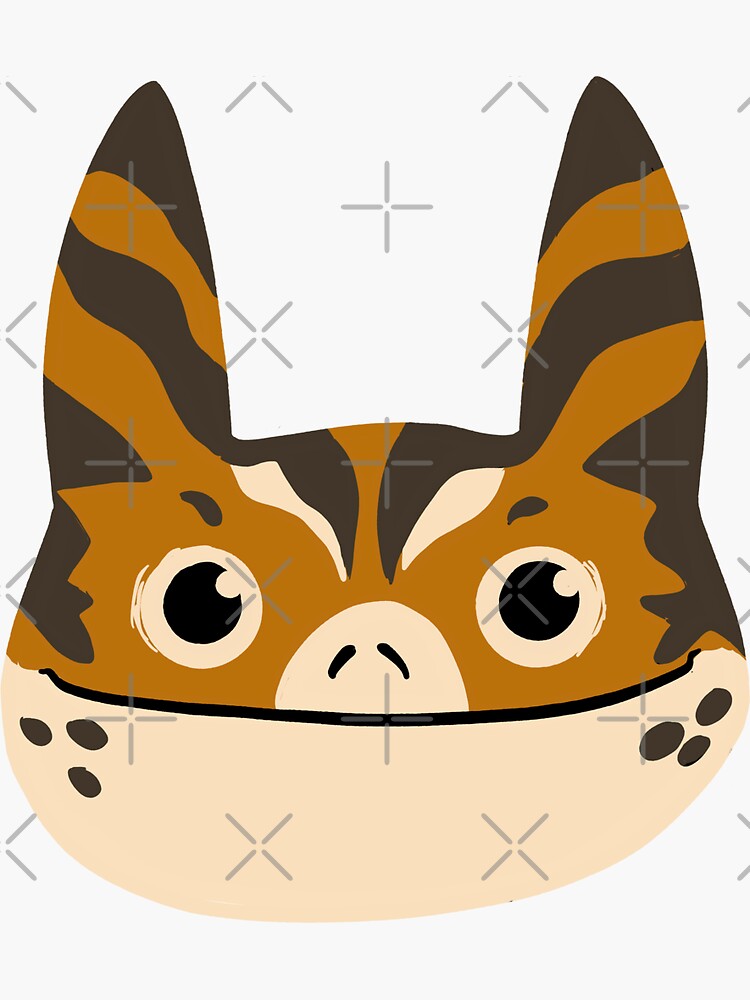 "loth cat" Sticker by neeannn | Redbubble