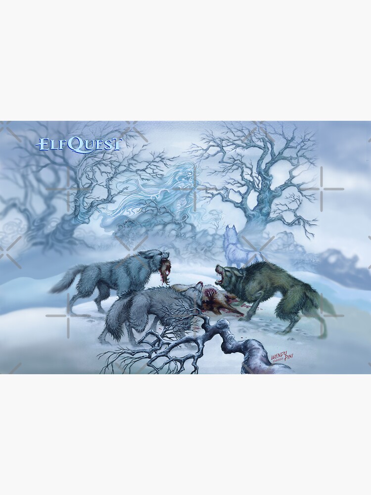 "ElfQuest: Wolf Mother Timmain" Sticker for Sale by elfquest | Redbubble