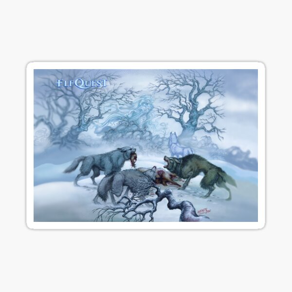 "ElfQuest: Wolf Mother Timmain" Sticker for Sale by elfquest | Redbubble