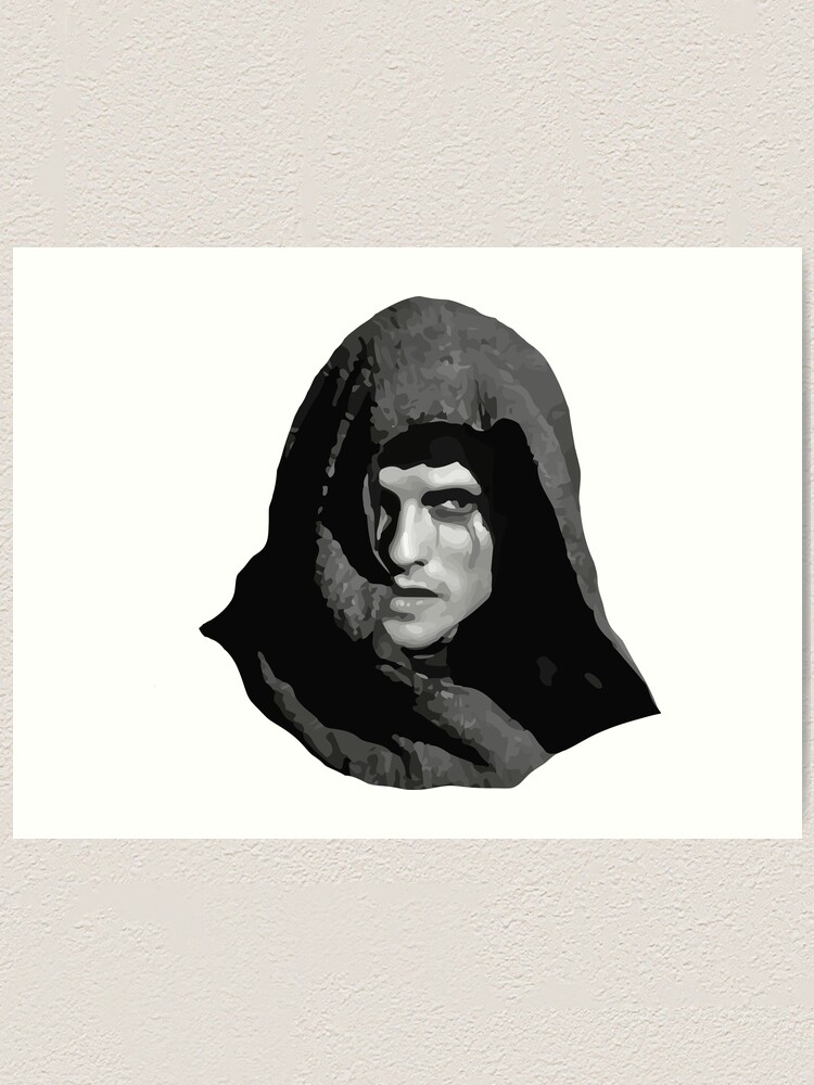 "Weeping Monk Cursed" Art Print by ocd-dot | Redbubble