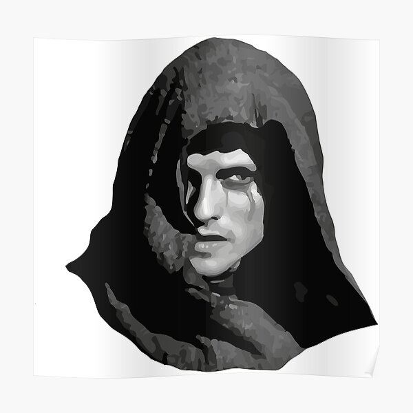 "Weeping Monk Cursed" Poster for Sale by ocd-dot | Redbubble
