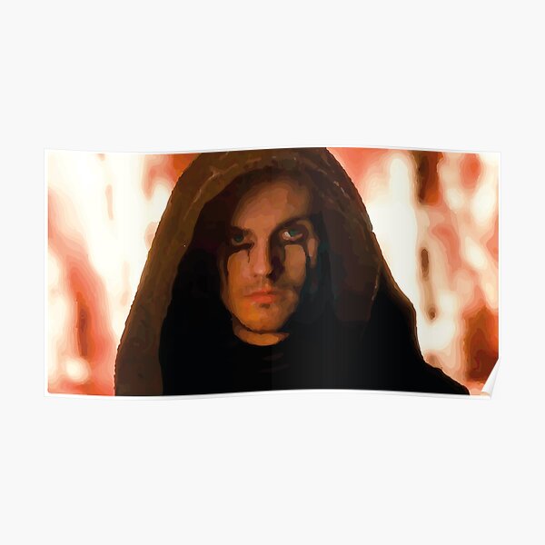 "Weeping Monk Cursed" Poster for Sale by ocd-dot | Redbubble