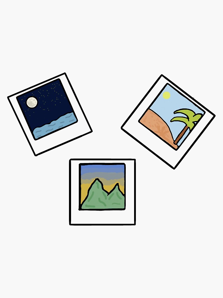 "Polaroids" Sticker for Sale by daniela28 | Redbubble