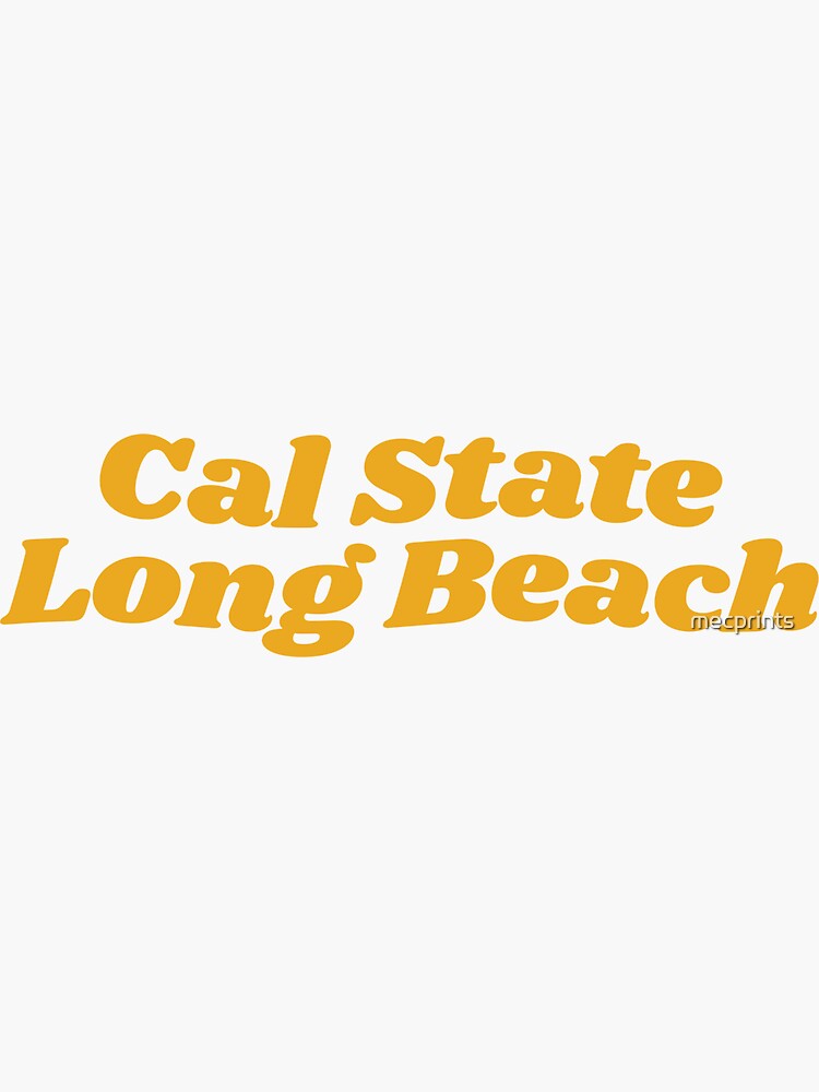 "Cal State LB - Cal State Long Beach Sticker" Sticker for Sale by ...