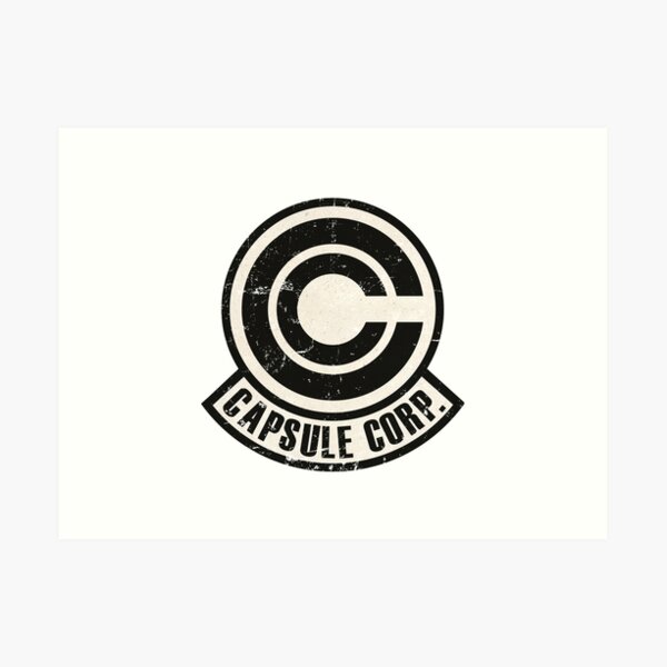 "Vintage Capsule corp original logo" Art Print by Akolytus | Redbubble