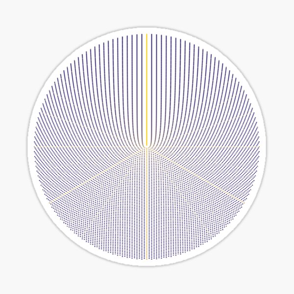 "Prime ghosts" Sticker for Sale by complex-geom | Redbubble