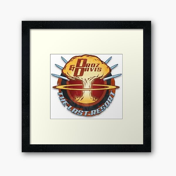 "Titanfall 2 Droz & Davis The Last Resort emblem" Framed Art Print for ...