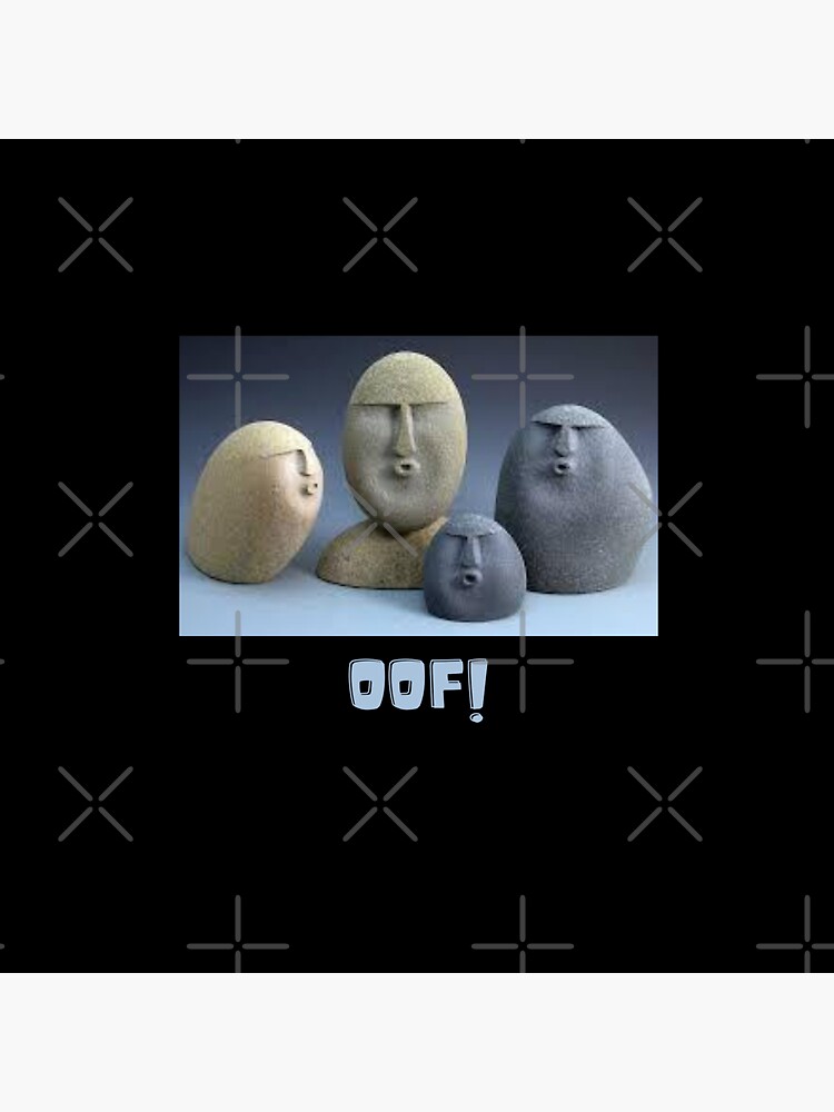"Oof stones meme" Sticker by Stacee1 | Redbubble