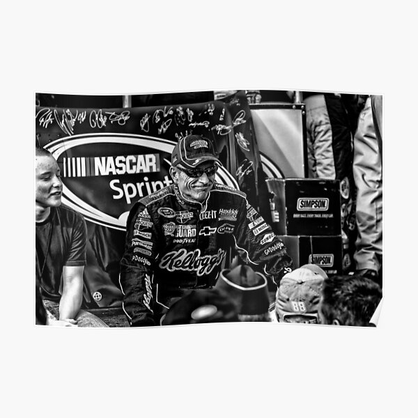 "Mark Martin NASCAR Driver" Poster by fineartbyK | Redbubble