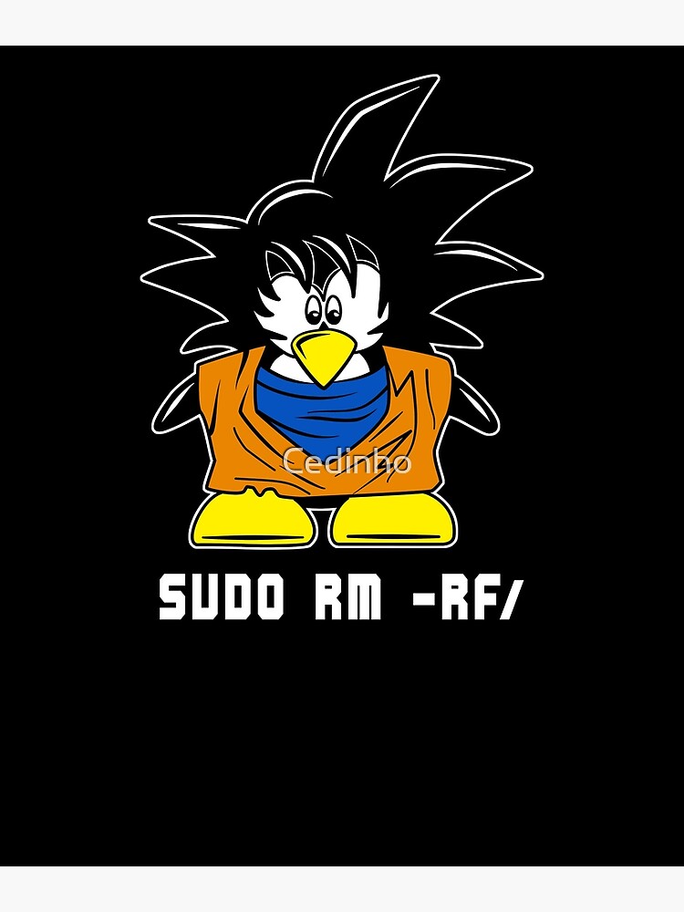 "Sudo RM Linux Martial Art Ninja for Hacker" Poster by Cedinho | Redbubble