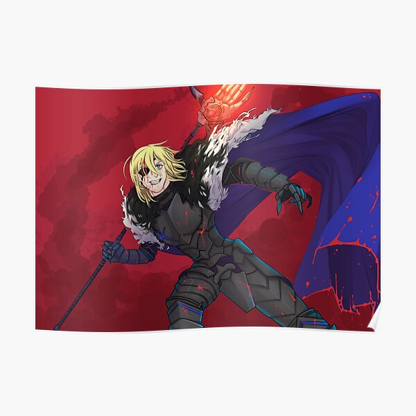 "Dimitri FE3H" Poster by caterpilarsushi | Redbubble