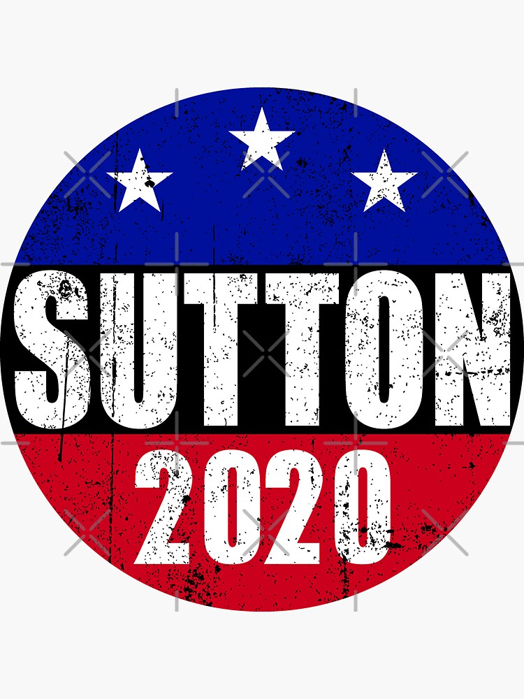 " Brett Sutton 2020 Sticker" Sticker for Sale by topnodream13 | Redbubble