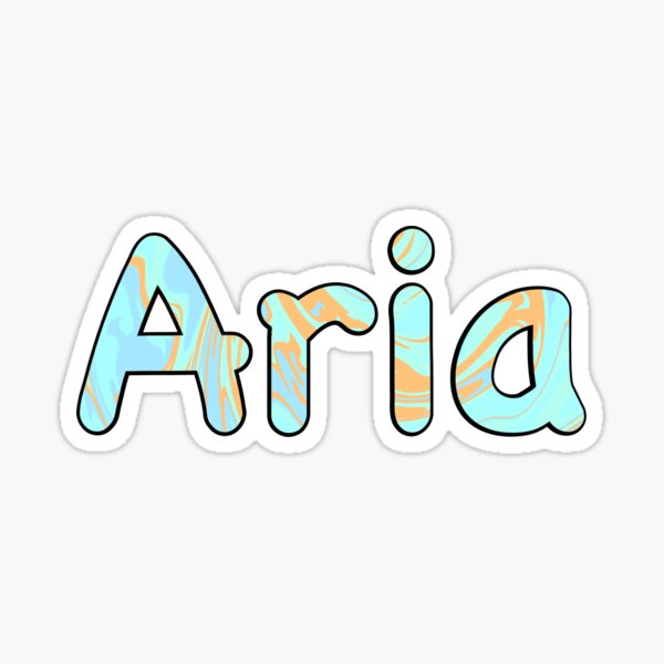 "custom sticker -Aria" Sticker by Gymnast146 | Redbubble