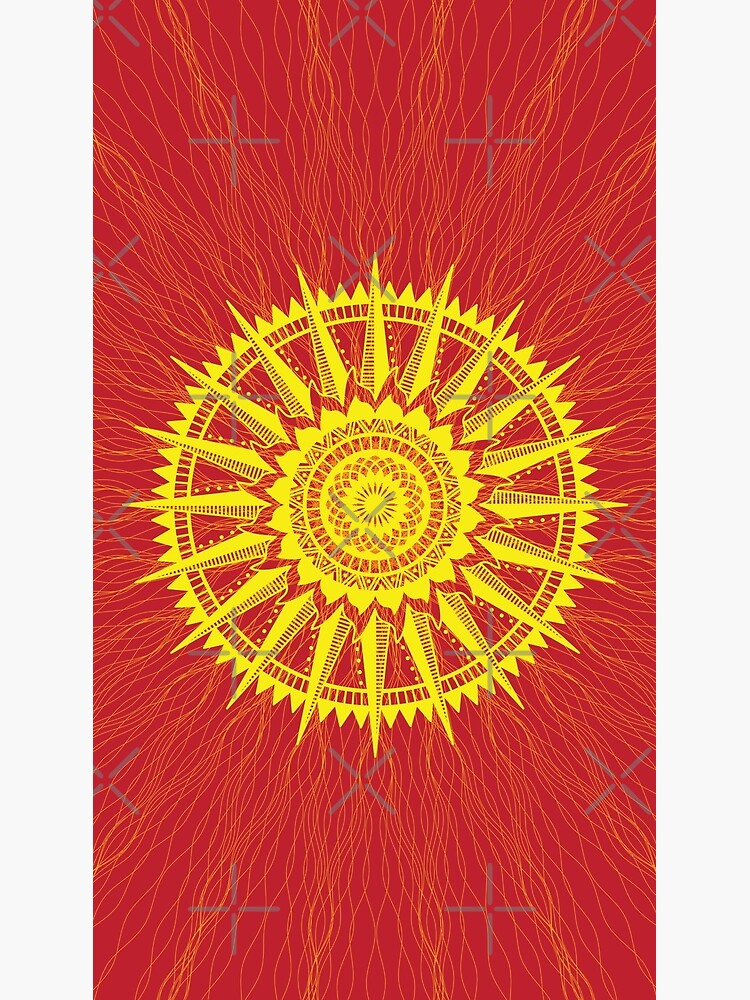 "Chakra with Agni - Symbol of Energy and Purity" Poster for Sale by ...