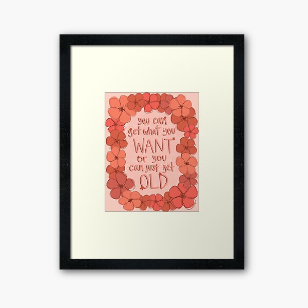 "Vienna Song Lyrics By Billy Joel" Framed Art Print for Sale by ...