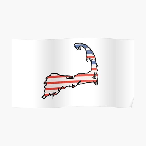 Cape Cod Outline Gifts & Merchandise | Redbubble