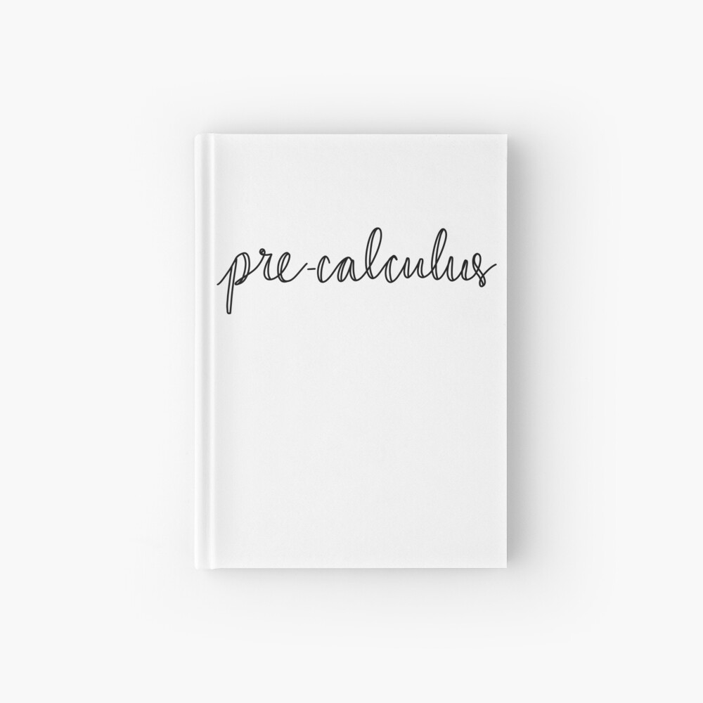 "Pre-Calculus Class Cursive Label" Sticker for Sale by breannehope ...