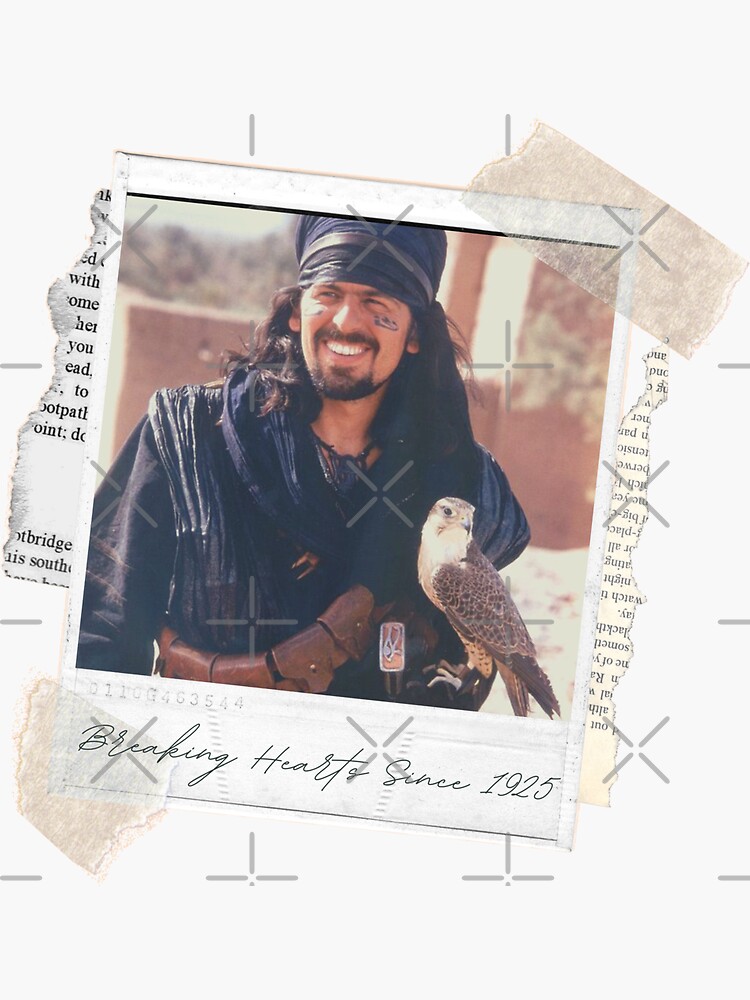 "The Mummy, Ardeth Bay" Sticker for Sale by Lucinda Theodore | Redbubble
