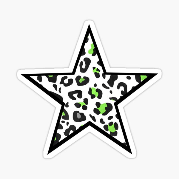"Agender Pride Leopard Print Star" Sticker for Sale by Bumblefuzzies ...
