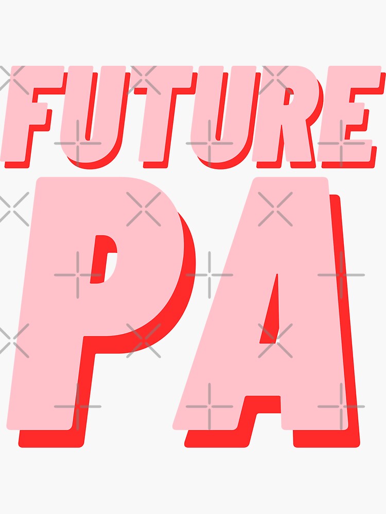 "Future PA (Physician Assistant)" Sticker for Sale by polishalpaca ...