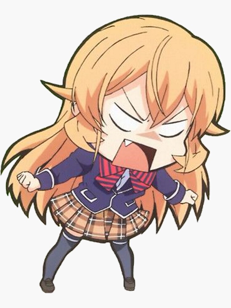 "Erina Chibi" Sticker by AnimeWorldz | Redbubble