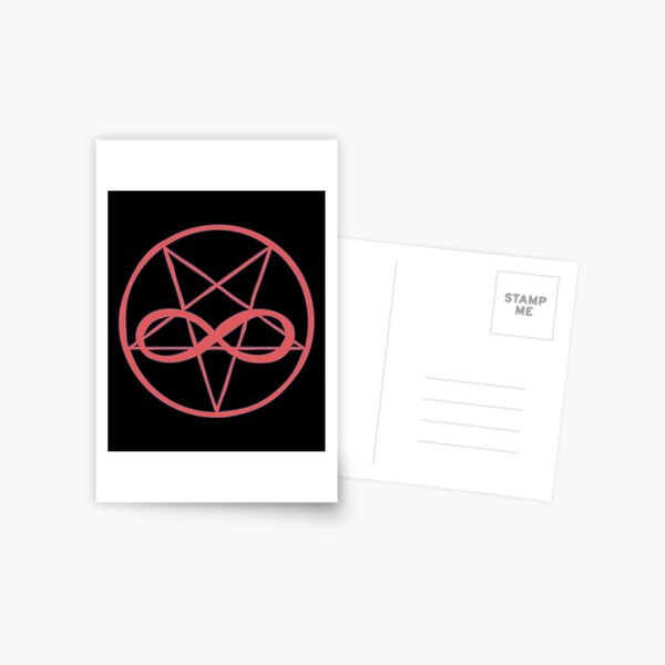 "Mammon - Demonic Symbol - Sinful Satan" Postcard for Sale by DeWinnes ...