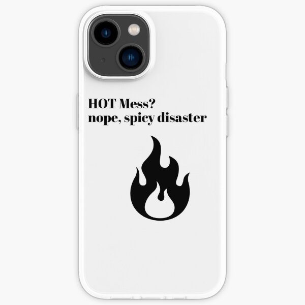 "Hot Mess?" iPhone Case for Sale by FusionBlack | Redbubble