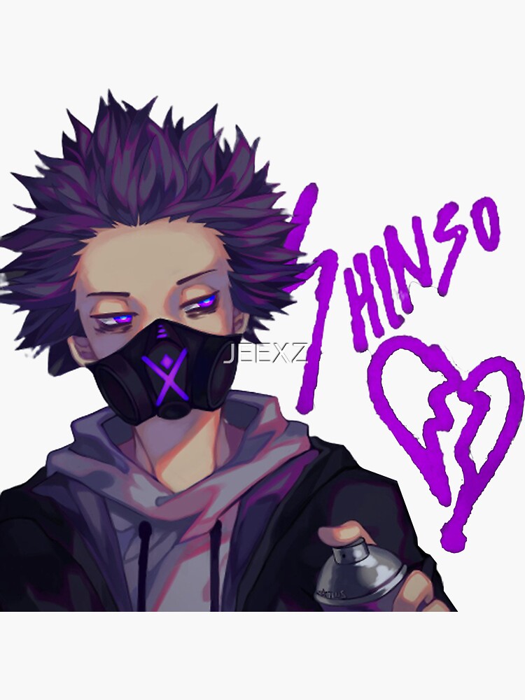 "Hitoshi Shinso - My Hero Academia" Sticker by JEEXZ | Redbubble