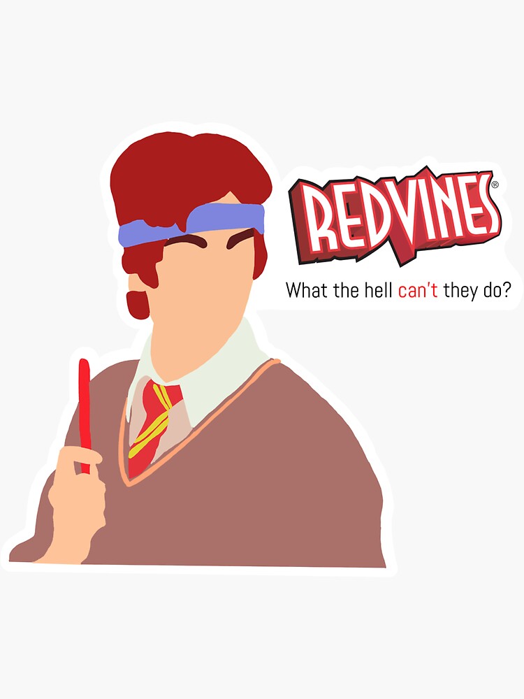 "Ron Redvines - AVPM" Sticker for Sale by blainepuppet | Redbubble