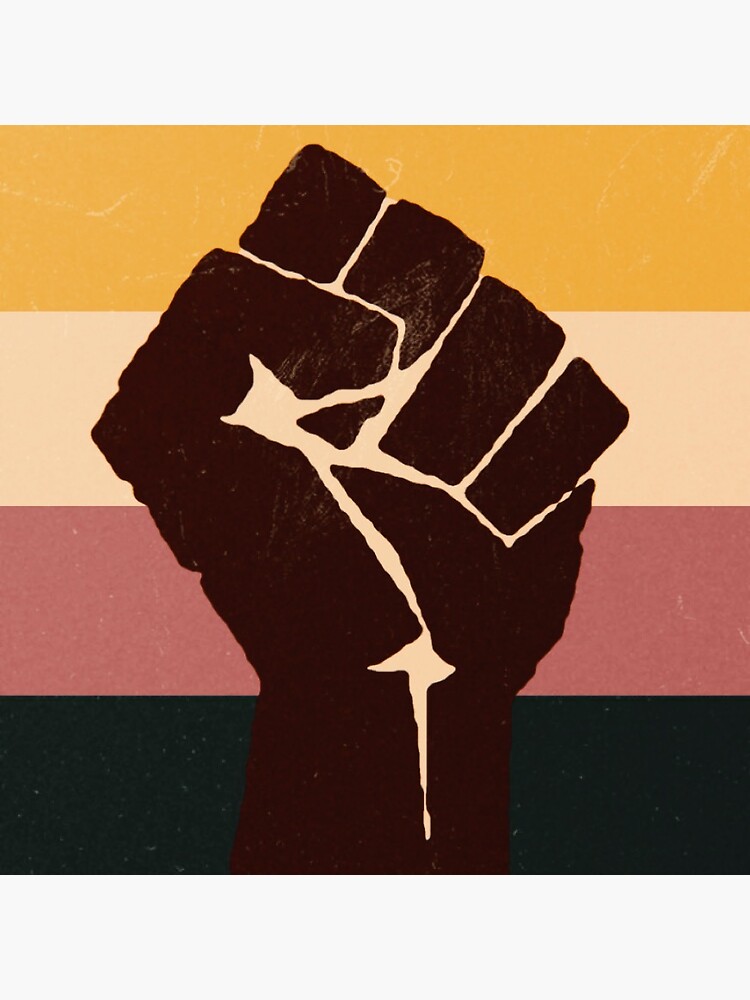 "BLM ENBY PRIDE FLAG" Sticker for Sale by fernf | Redbubble