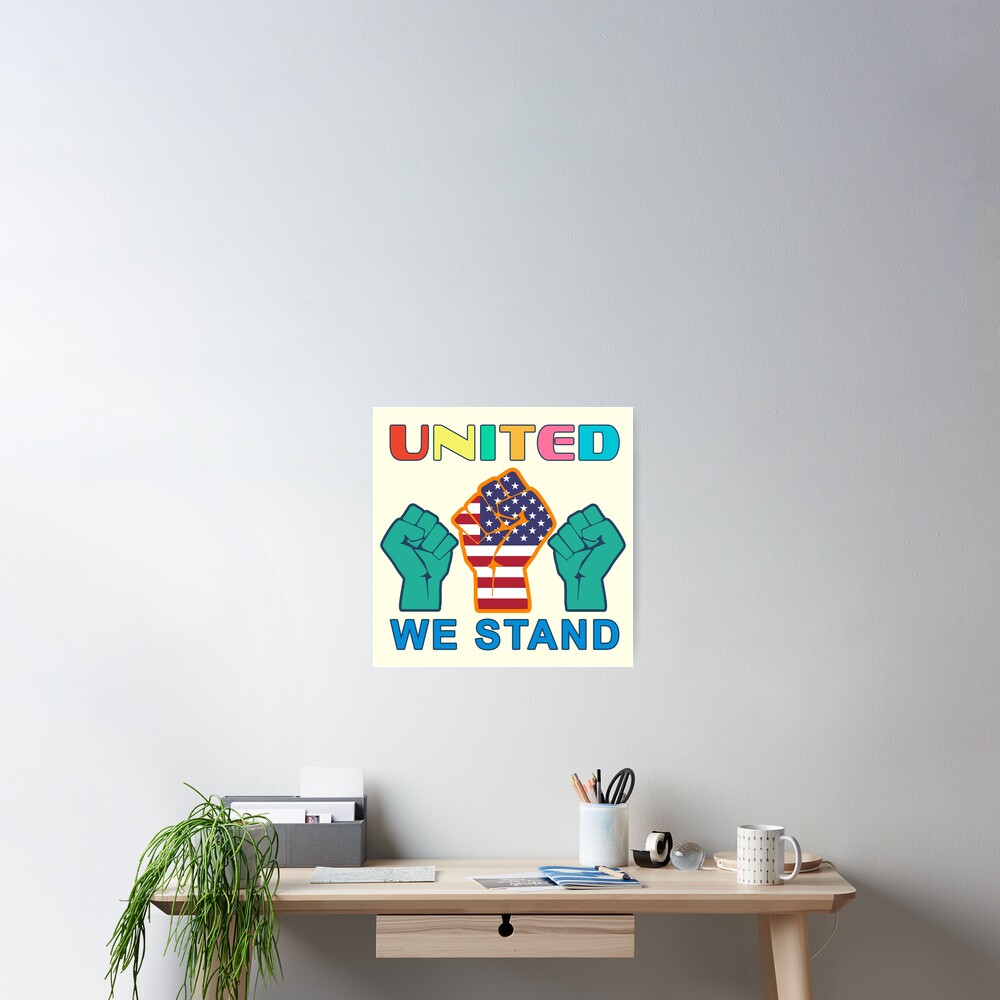 "Unity Sticker" Poster by gooddesignart | Redbubble