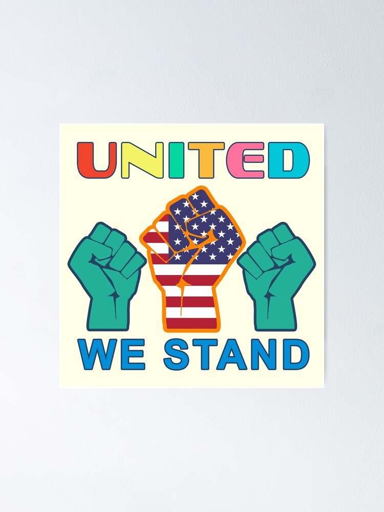 "Unity Sticker" Poster by gooddesignart | Redbubble
