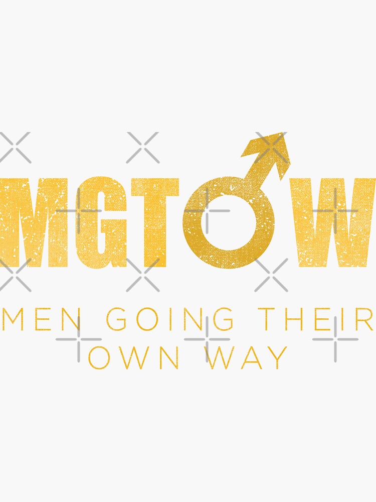 Pegatina «Símbolo masculino MGTOW 2» de BrianSmith84 | Redbubble