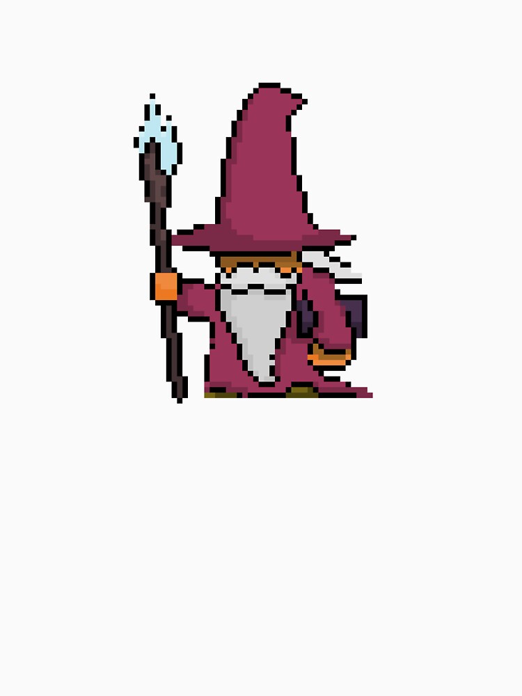 "Pixel Wizard" Essential T-Shirt for Sale by SuperPayce | Redbubble