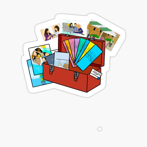 "Teaching Box" Sticker for Sale by Kwan1011 | Redbubble