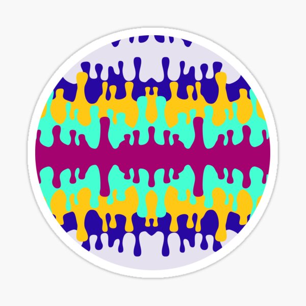 "Dripping" Sticker for Sale by ryanbdesign | Redbubble